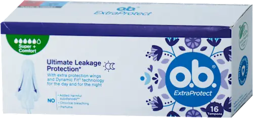o.b.
ExtraProtect tamponi - Super + Comfort, 16 kom