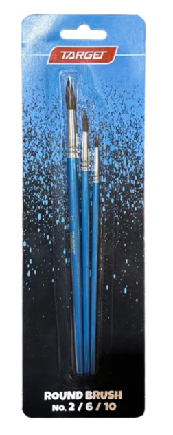 SET ČETKICA 3/1 OKRUGLE TARGET