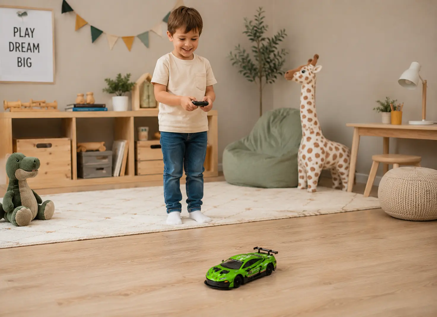 Autić sa daljinskim upravljanjem LABORGHINI R/C 6616, Zeleni