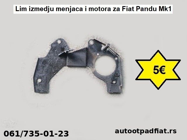 LIM IZMEDJU MENJACA I MOTORA ZA FIAT PANDU MK1