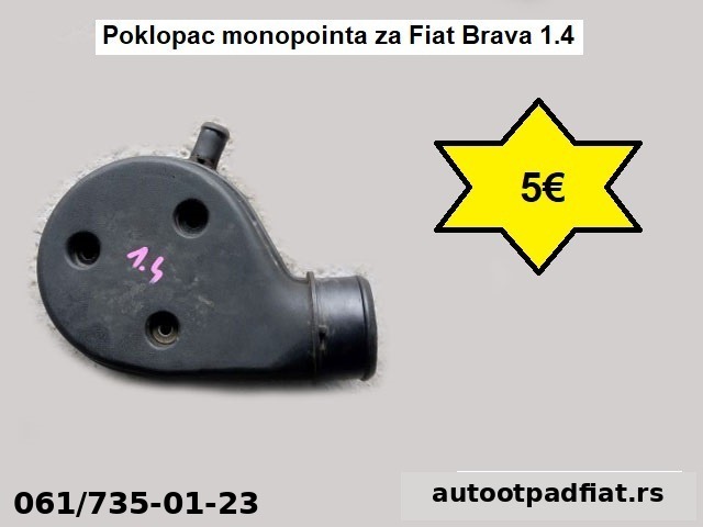 POKLOPAC MONOPOINTA ZA FIAT BRAVA 1.4