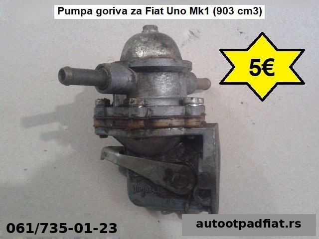 PUMPA GORIVA ZA FIAT UNO (MK1) 903 CM3