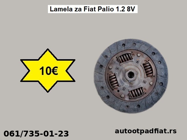 LAMELA ZA FIAT PALIO 1.2 8V