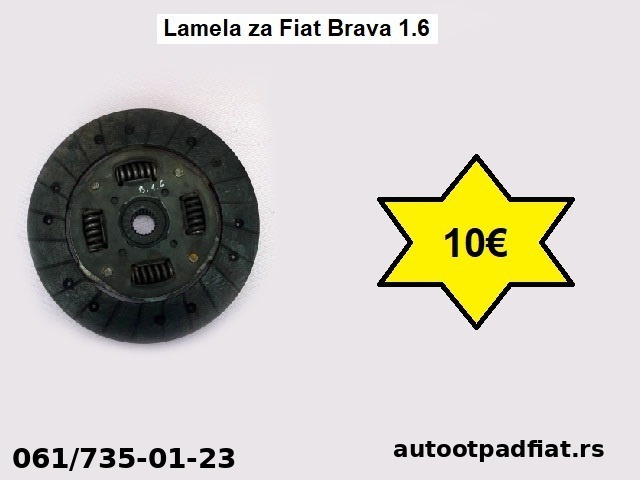 LAMELA ZA FIAT BRAVA 1.6