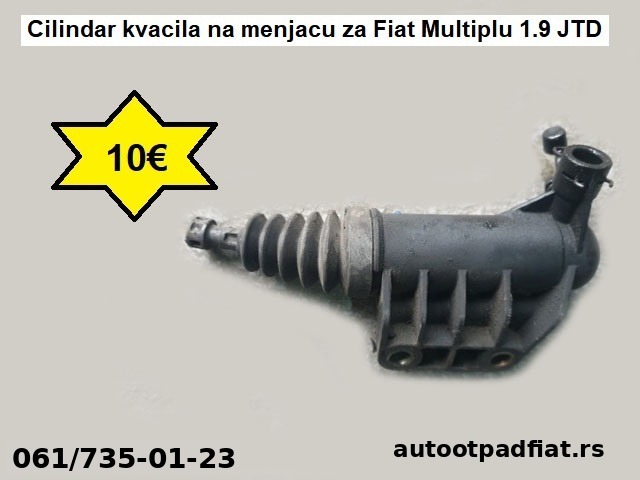 CILINDAR KVACILA NA MENJACU ZA FIAT MULTIPLU 1.9 JTD