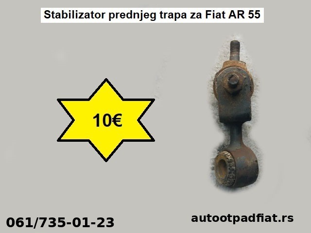 STABILIZATOR PREDNJEG TRAPA ZA FIAT AR 55