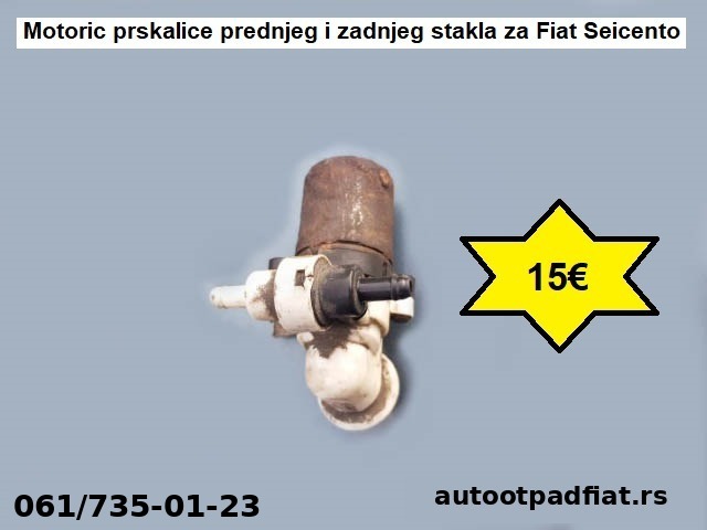 MOTORIC PRSKALICE PREDNJEG I ZADNJEG STAKLA ZA FIAT SEICENTO