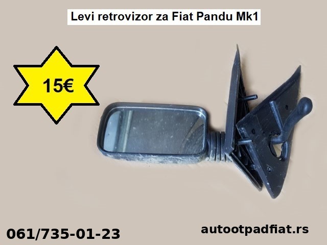 LEVI RETROVIZOR ZA FIAT PANDU MK1