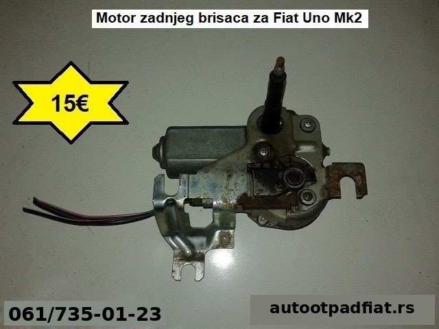 MOTOR ZADNJEG BRISACA ZA FIAT UNO MK2