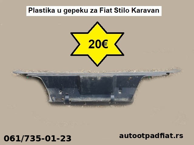 PLASTIKA U GEPEKU ZA FIAT STILO KARAVAN
