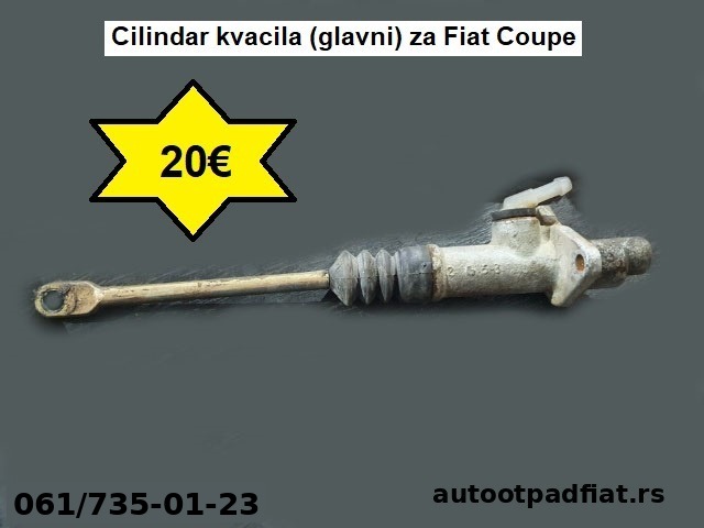 CILINDAR KVACILA (GLAVNI) ZA FIAT COUPE