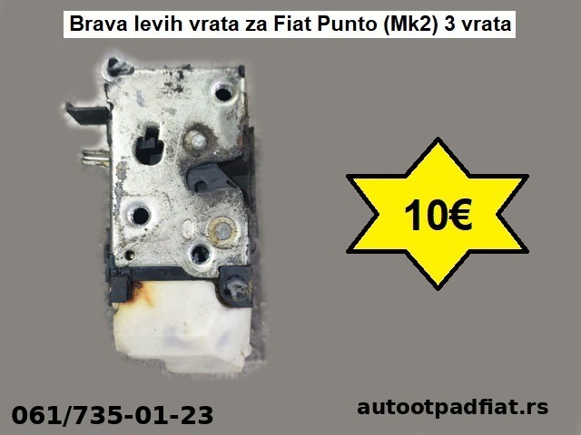 BRAVA LEVIH VRATA ZA FIAT PUNTO (MK2) 3 VRATA