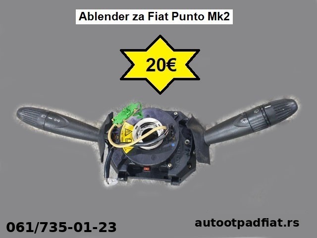 ABLENDER ZA FIAT PUNTO MK2