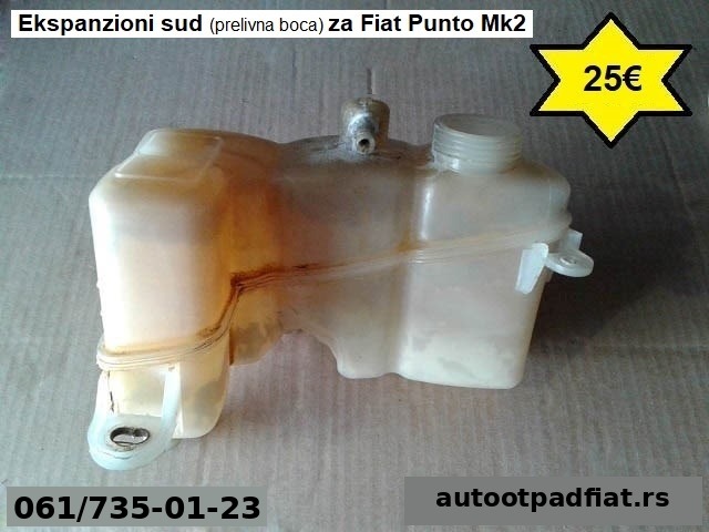 EKSPANZIONI SUD (PRELIVNA BOCA) ZA FIAT PUNTO MK2
