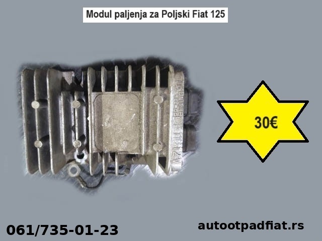 MODUL PALJENJA ZA POLJSKI FIAT 125