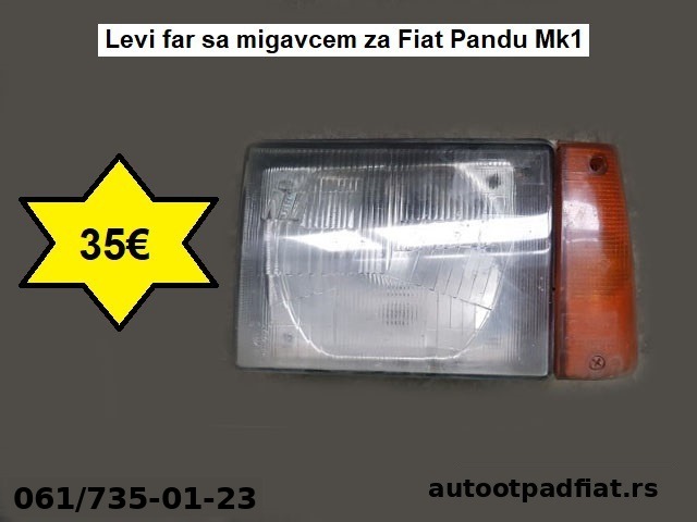 LEVI FAR SA MIGAVCEM ZA FIAT PANDU MK1