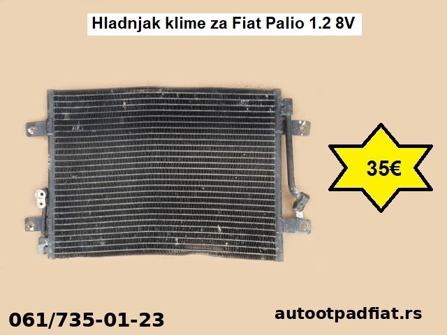HLADNJAK KLIME ZA FIAT PALIO 1.2 8V