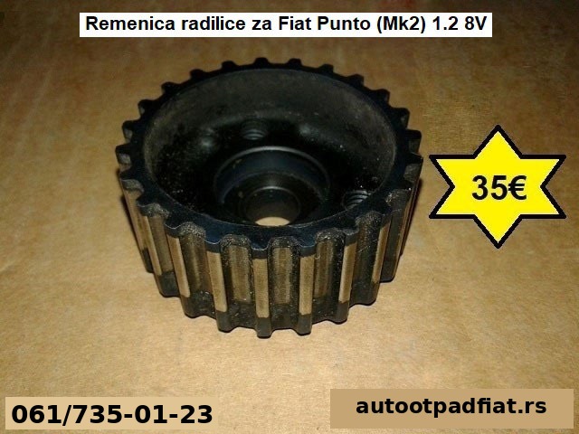 REMENICA RADILICE ZA FIAT PUNTO (MK2) 1.2 8V