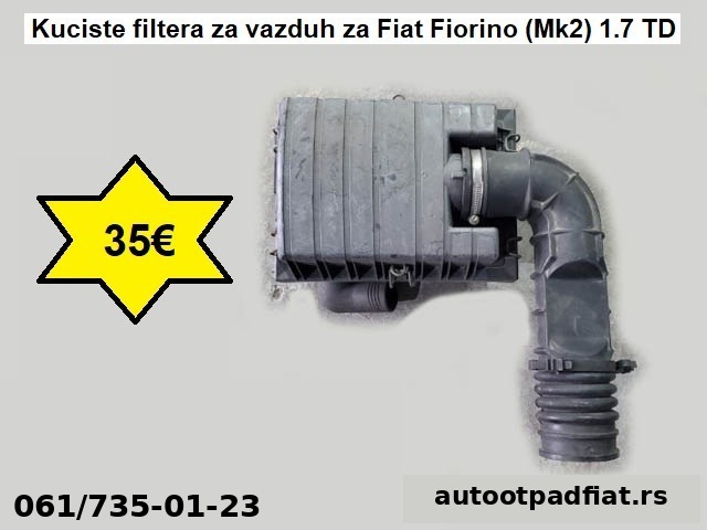 KUCISTE FILTERA ZA VAZDUH ZA FIAT FIORINO (MK2) 1.7 TD