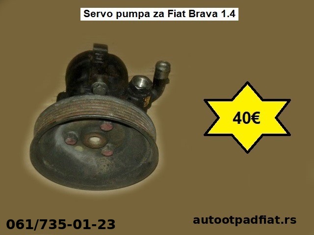 SERVO PUMPA ZA FIAT BRAVA .1.4
