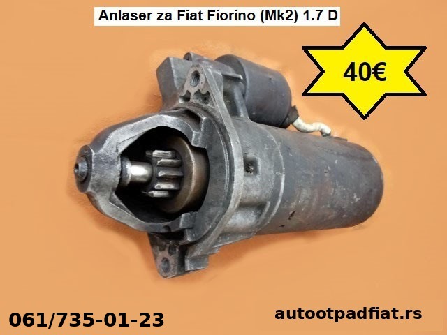 ANLASER ZA FIAT FIORINO (MK2) 1.7 D
