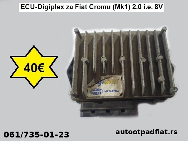 ECU-DIGIPLEX ZA FIAT CROMU (MK1) 2.0 I.E. 8V