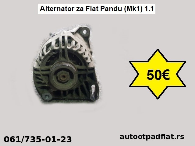 ALTERNATOR ZA FIAT PANDU (MK1) 1.1