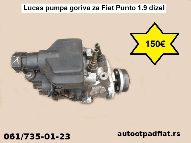 LUCAS PUMPA GORIVA ZA FIAT PUNTO 1.9 DIZEL