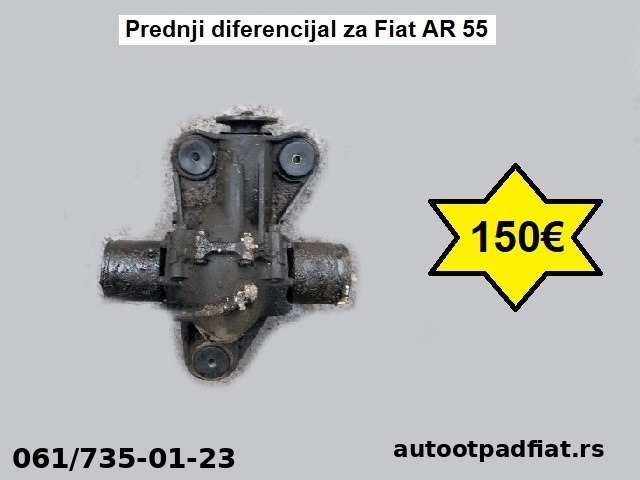 PREDNJI DIFERENCIJAL ZA FIAT AR 55