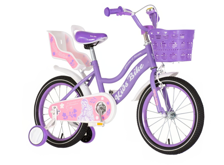 Kids bike princess flower ljubičasta 16 2024 1416202ID: EK000818441