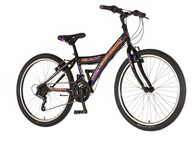 Bicikl venssini parma 24" crno roze 1242006ID: EK000742897