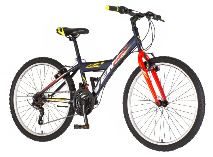 Bicikl venssini parma 24" plavi xs 18 brzina 1241067ID: EK000742788