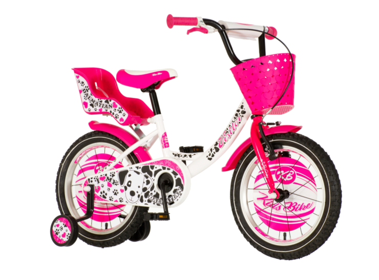 Bicikl visitor dalmatian 16" roze beli 1160055ID: EK000701787
