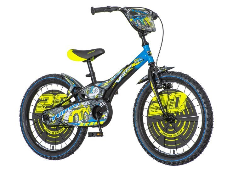 Bicikl visitor turbo 20" žuto plavi 1203050ID: EK000701292