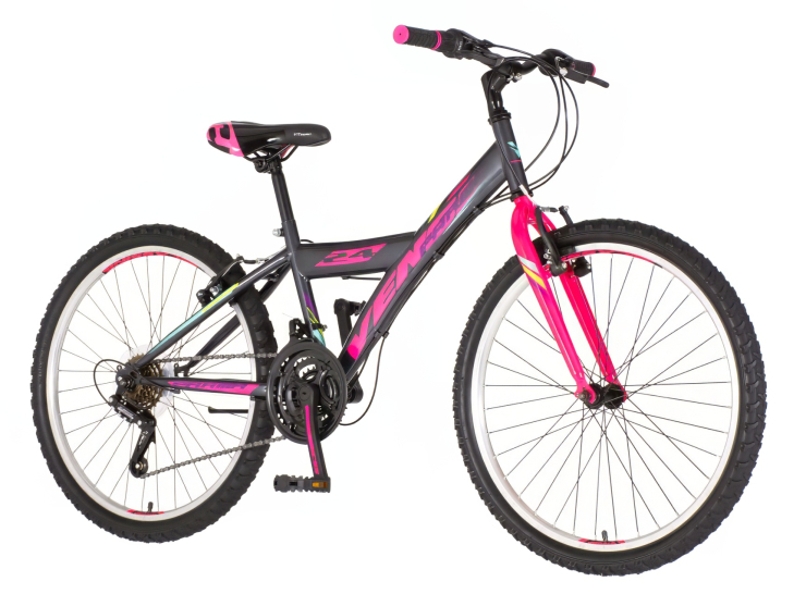 Bicikl venssini parma 24" crno roze 1241069ID: EK000742933