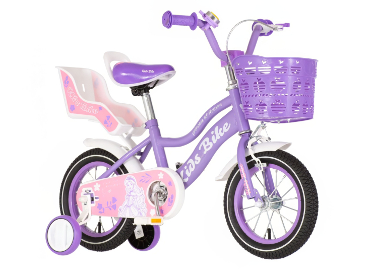 Kids bike princess flower ljubičasta 12 2024 1412202ID: EK000818371
