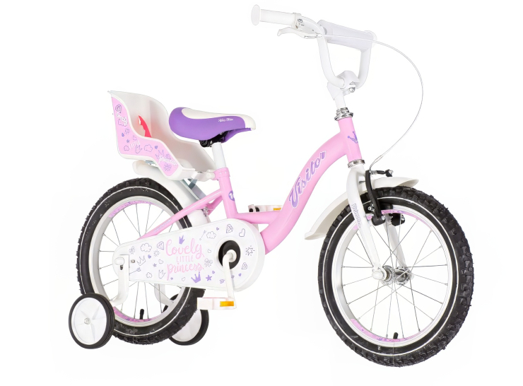 Bicikl visitor lovely little princess 16" roze 1160095ID: EK000702969