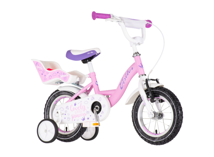 Bicikl visitor lovely little princess 12" roze 1120097ID: EK000700859