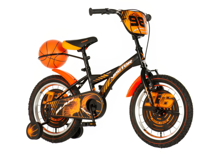 Bicikl visitor basket 16" crno narandžasti 1160051ID: EK000700786