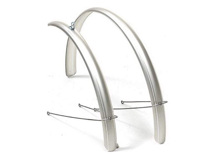 Blatobran eurofender 26x1.3/8" pvc silver 48 mm širina eco type montaža 3101025ID: EK000702529