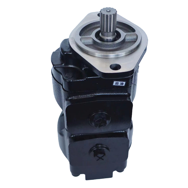 JCB 333/G5390, Parker Hannifin 36+29cc, vratilo T15, desna - Hidraulična dupla zupčasta pumpa