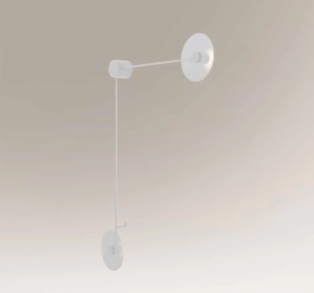 Shilo Furano zidna lampa bela 4000K