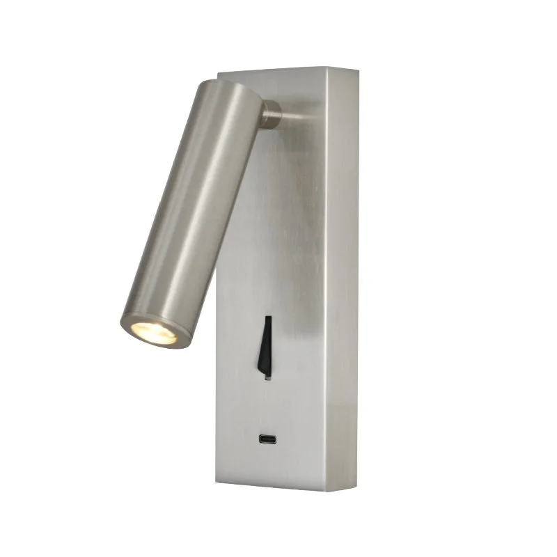 Mantra Tarifa III zidna lampa LED 3W 3000K nikl