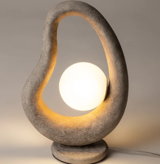 Maytoni Opus unutrašnja stona lampa siva 28W