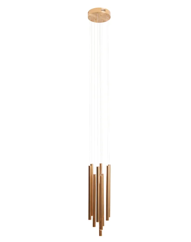 MaxLight Organic visilica brušeno zlatna
