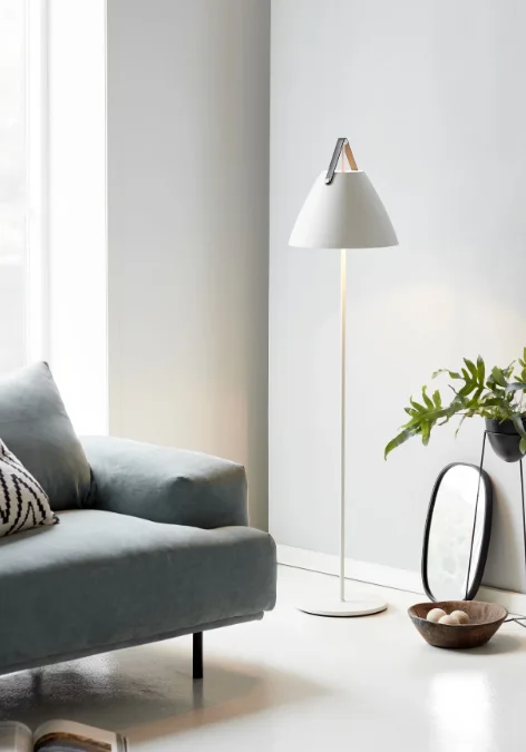 Design For The People Strap podna lampa bela