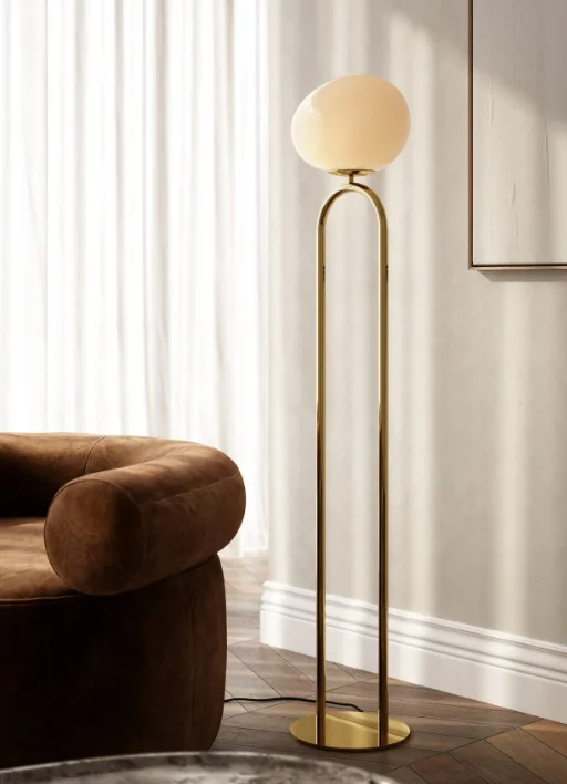 Design For The People Shapes podna lampa mesing