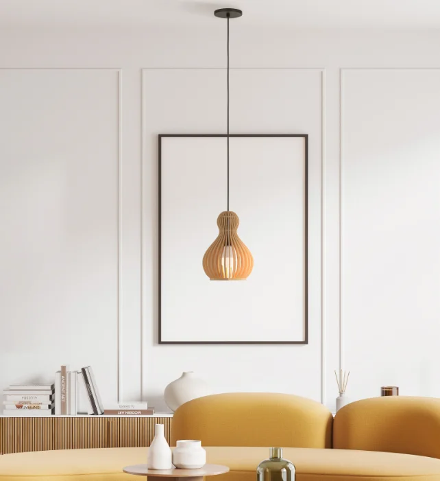Maytoni Roots visilica crno braon
