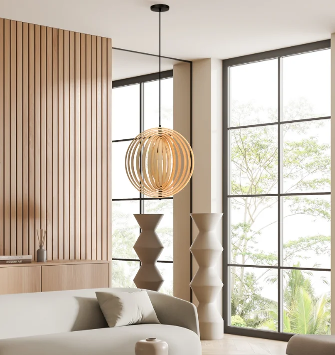 Maytoni Roots visilica braon crna