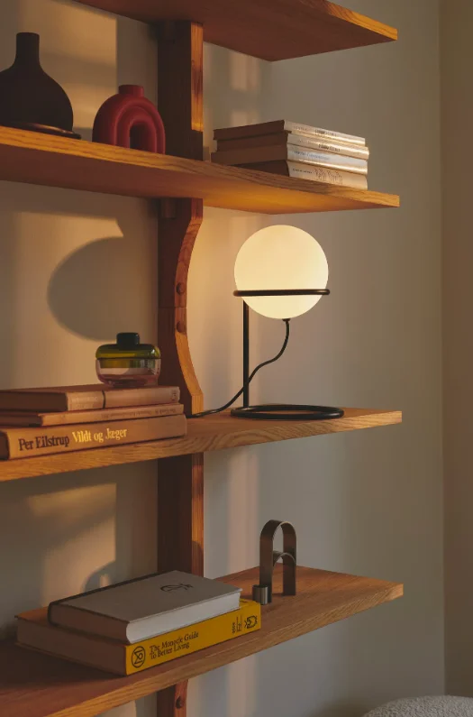 Nordlux Wilson stona lampa crna